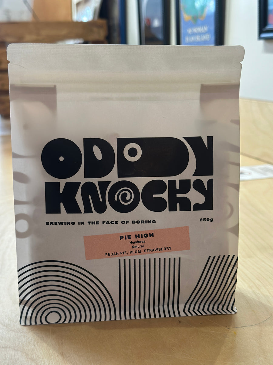 Oddy Knocky - Pie High, Honduras– Coffee On The Crescent